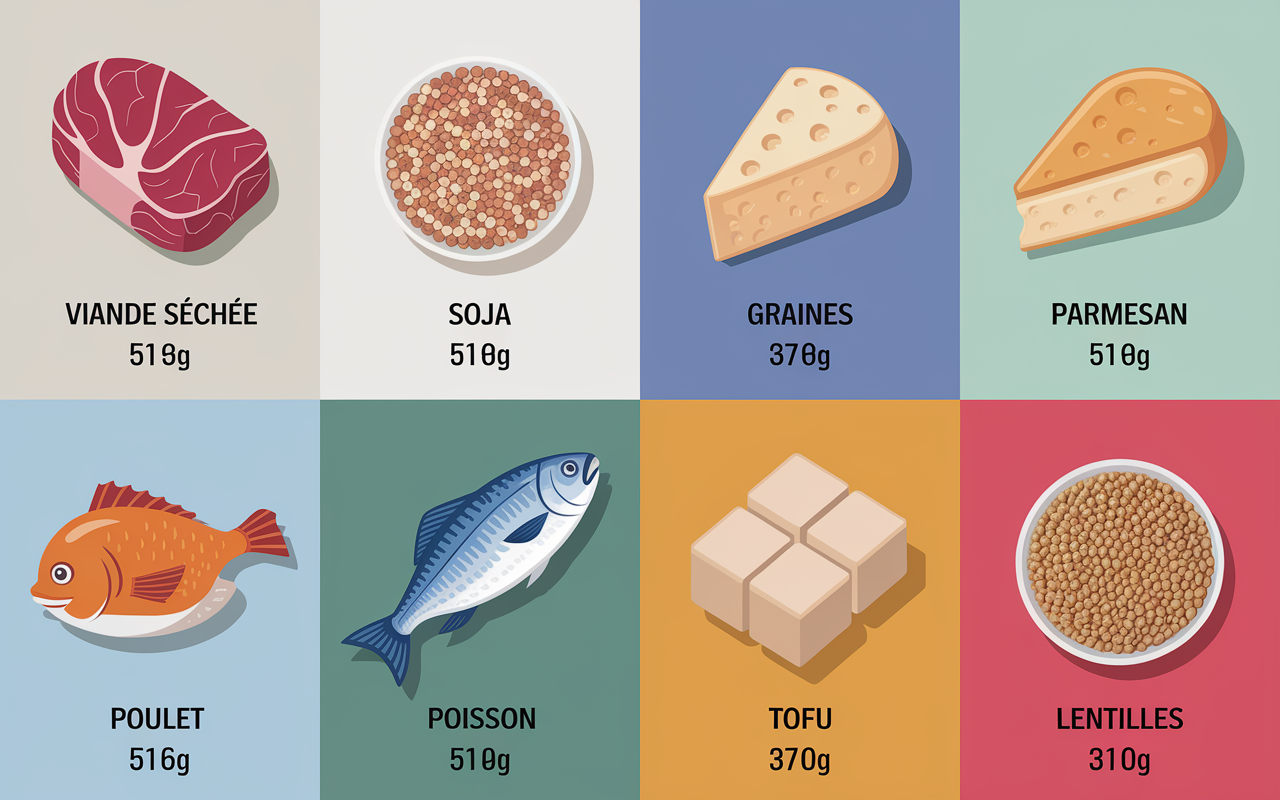 Quels sont les aliments les plus riches en protéines : le guide clair ...