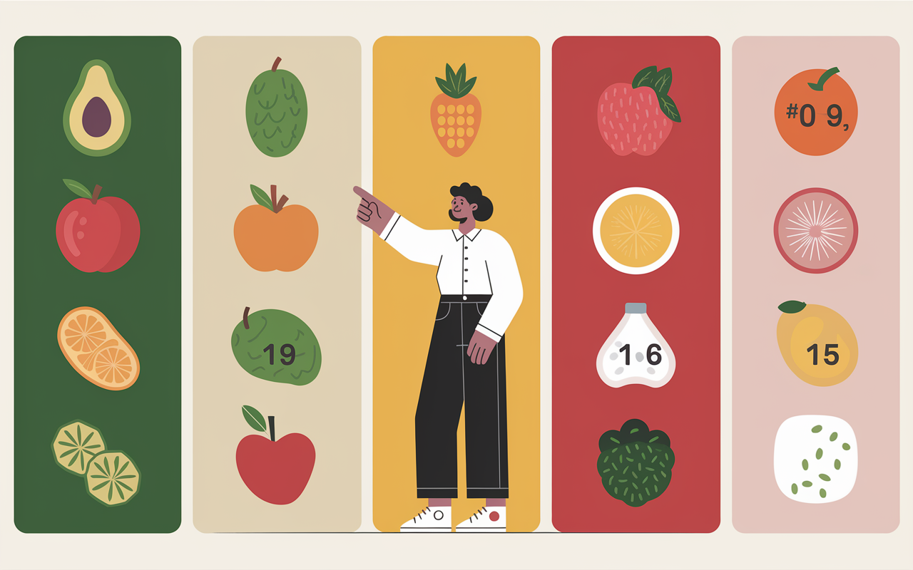 Tableau index glycémique des aliments : la référence pour mi