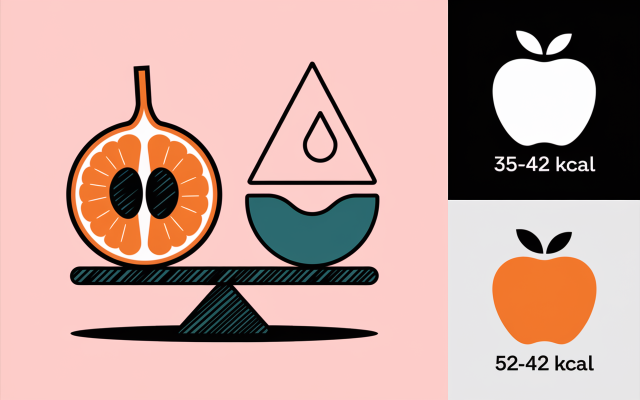 calories dans un pamplemousse : chiffres précis et secrets n